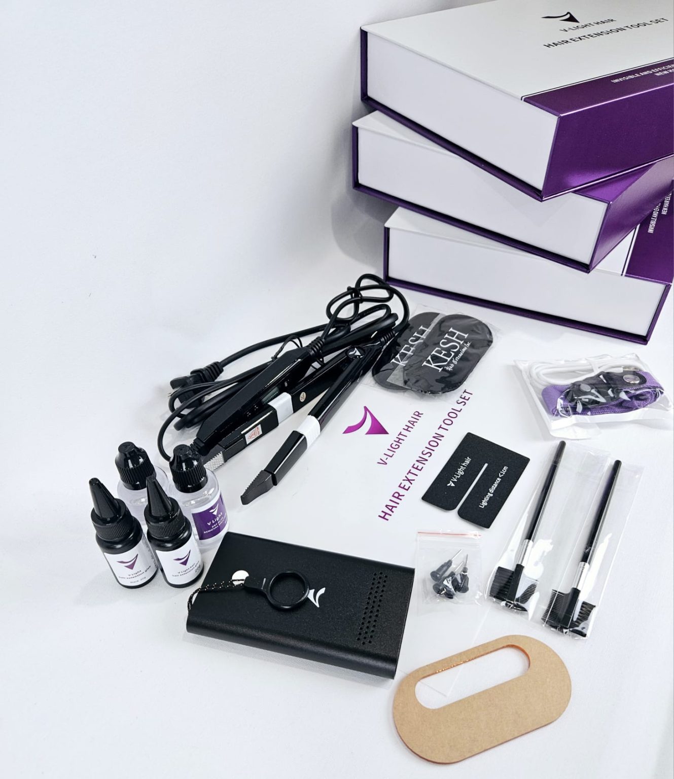 Kesh Online V-Light Certification: Kit Included - Kesh Hair Extensions