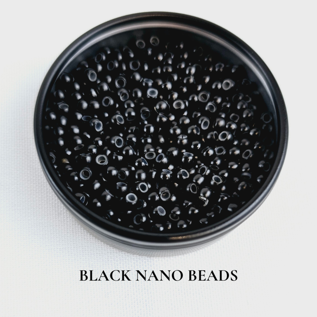 200 pcs. 2mm Silicone Lined Nano Beads - Kesh Hair Extensions