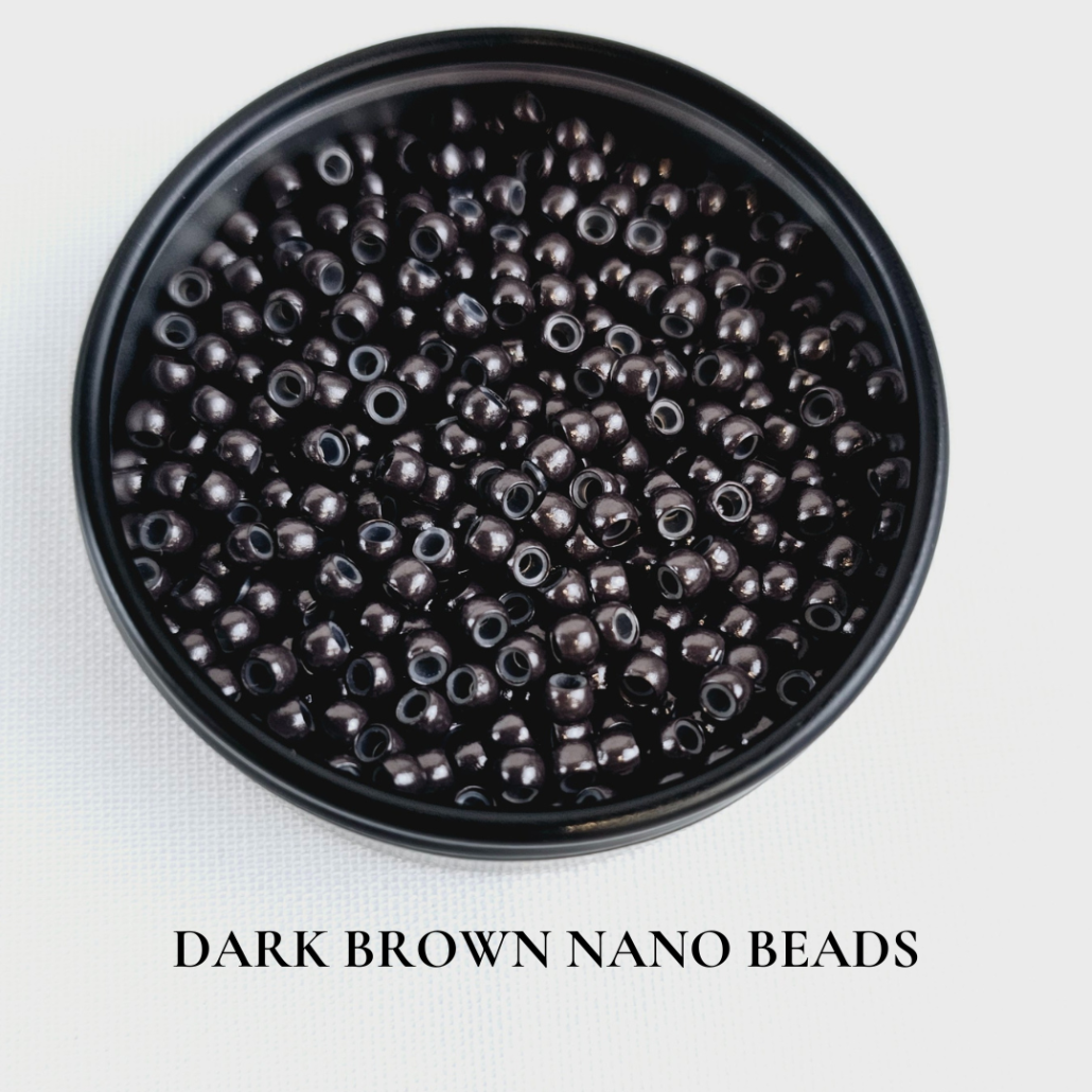 200 pcs. 2mm Silicone Lined Nano Beads - Kesh Hair Extensions